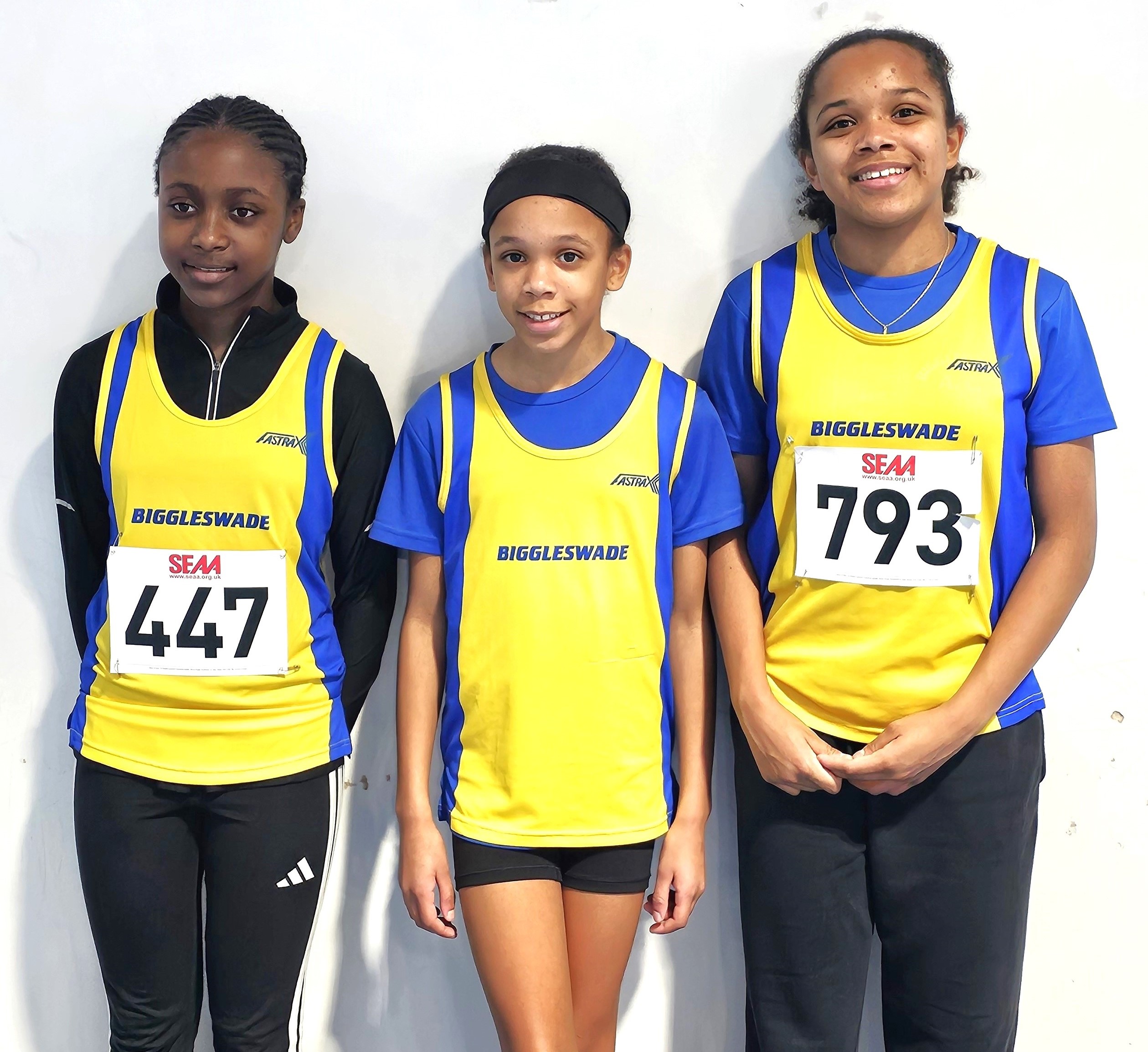 Nathania and Sid set new club records at SEAA Indoor Championships